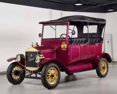 New design 4 seats vintage car fantastic Ford model t car replica