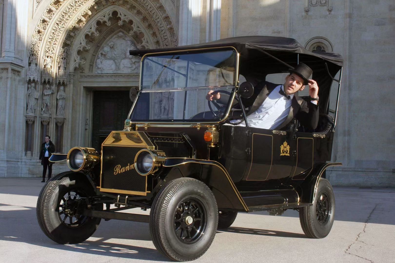 Custom design luxury retro golf cart for sale